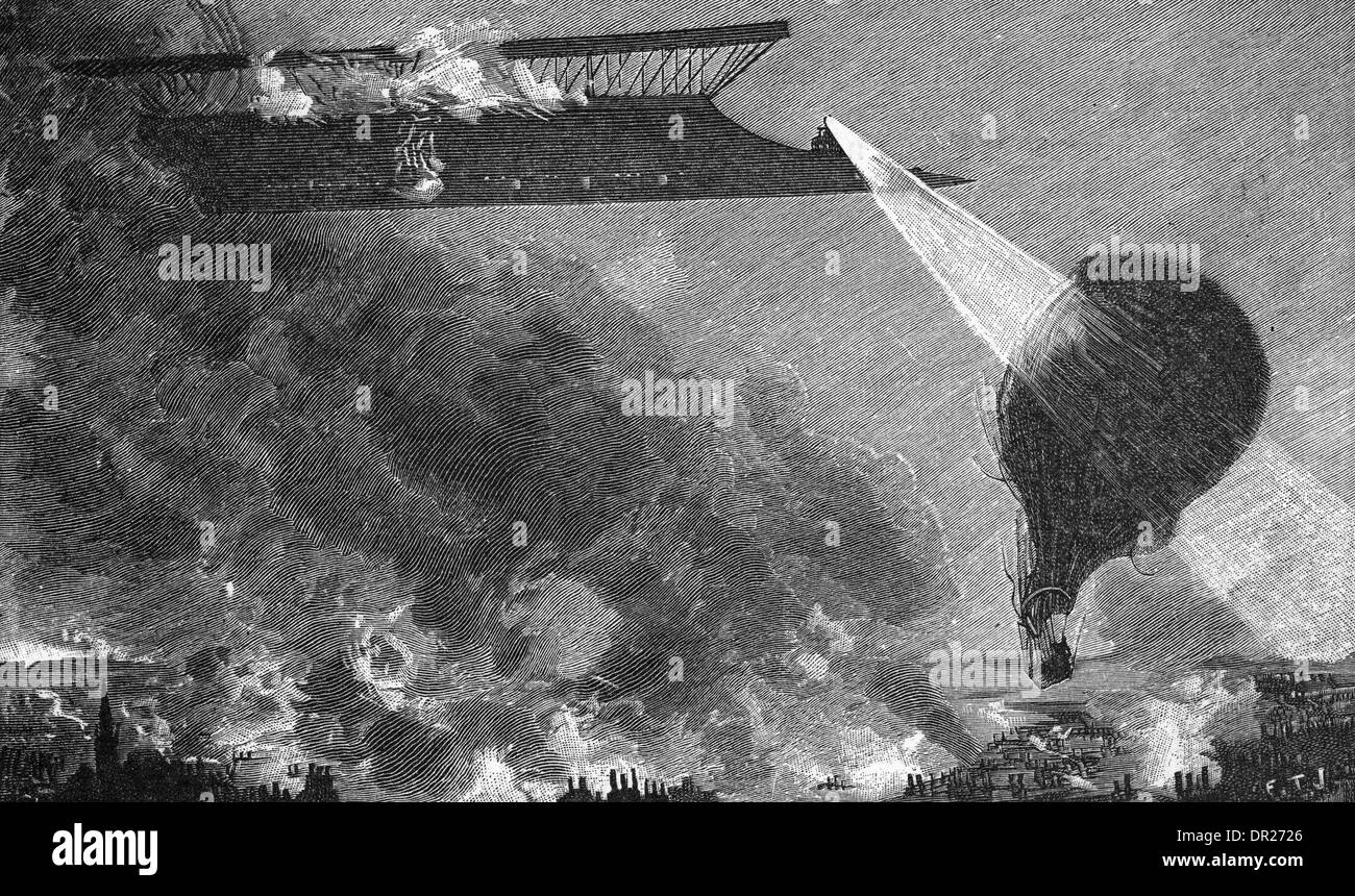 ATTACK ON BALLOON Stock Photo - Alamy