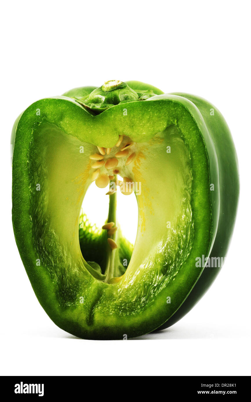 Bell pepper clipping path hi-res stock photography and images - Alamy
