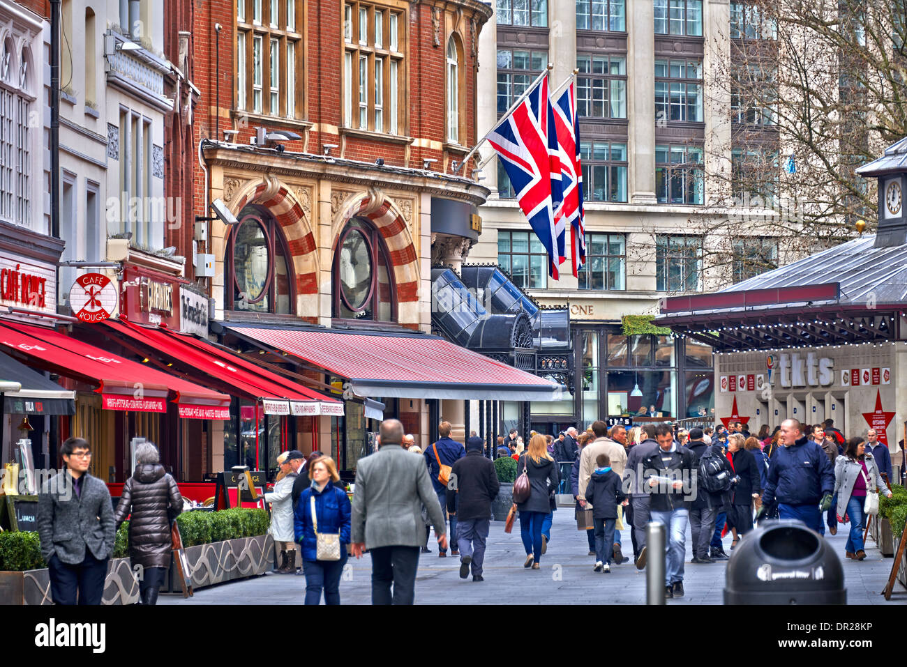 Leicester Square is a pedestrianised square in the West End of London ...
