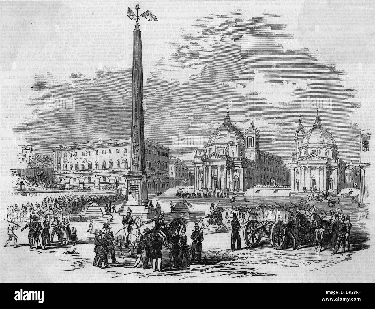 FRENCH TAKE ROME - 4 Stock Photo - Alamy