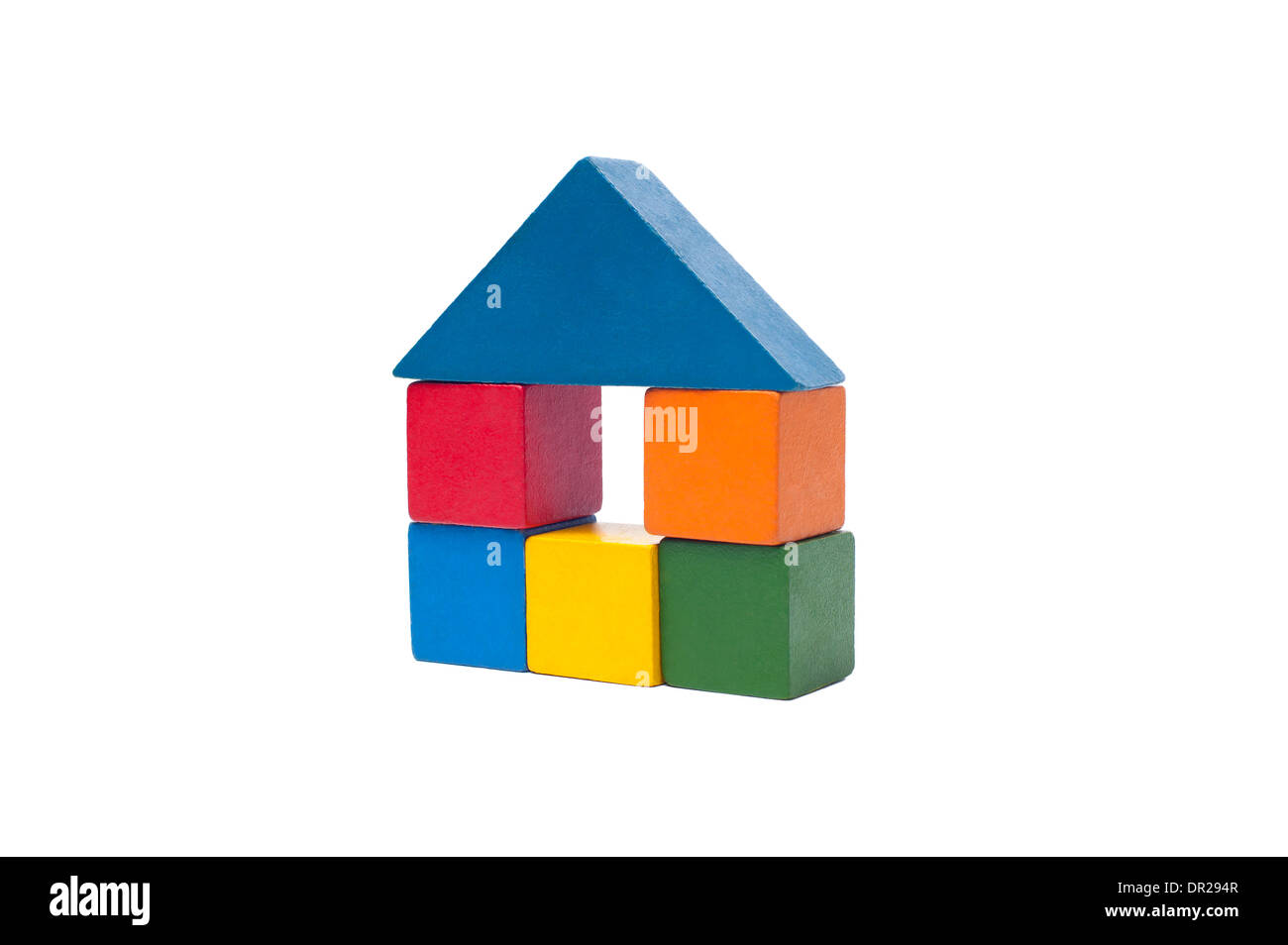 old children's building blocks Stock Photo - Alamy