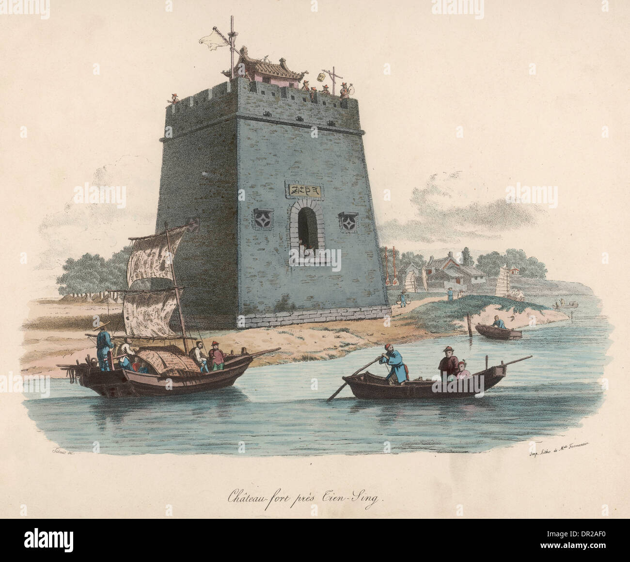 Circa 1850 fort hi-res stock photography and images - Alamy