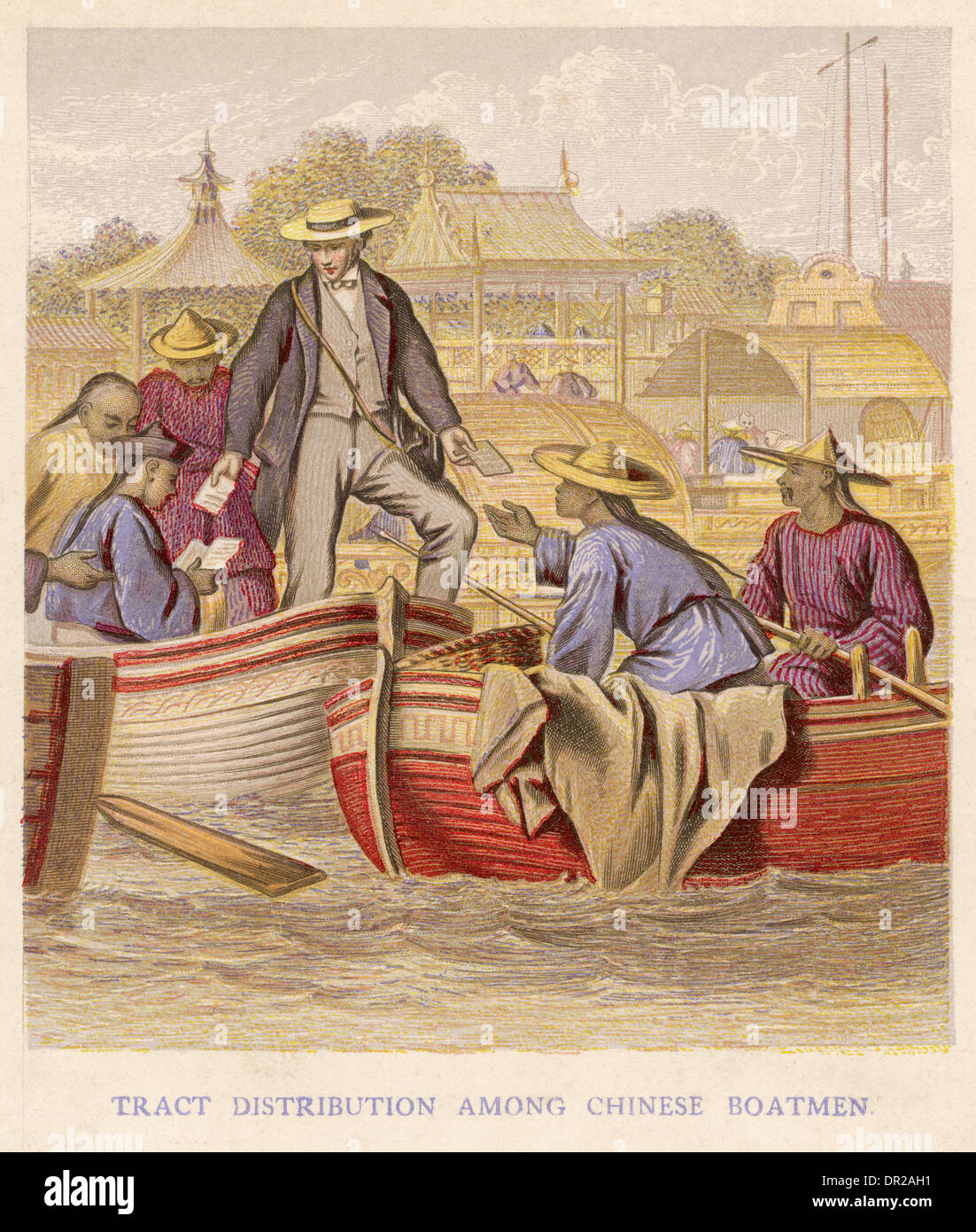 Pamphlet distribution hi-res stock photography and images - Alamy