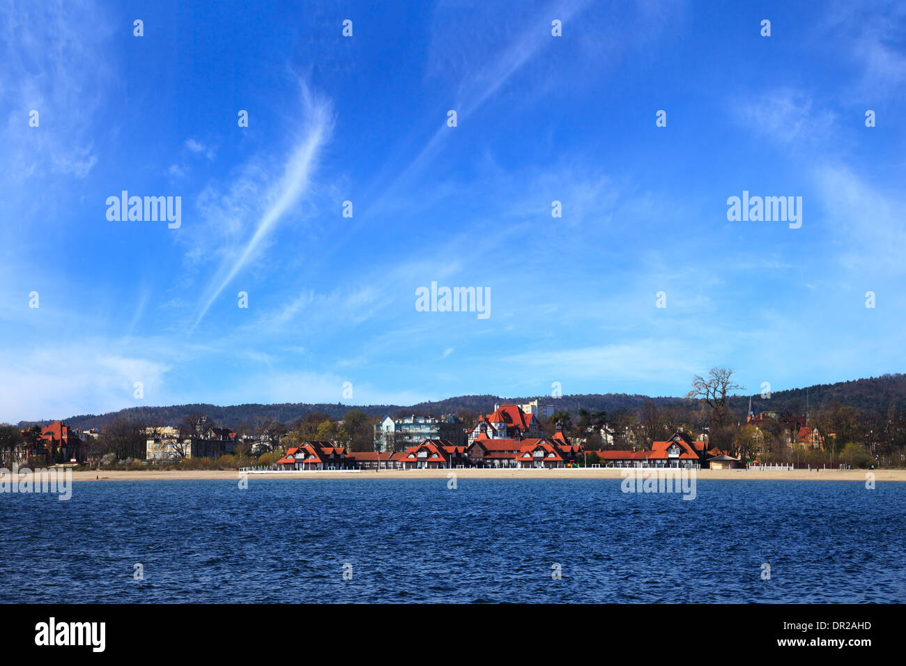 Sopot beach poland hi-res stock photography and images - Alamy