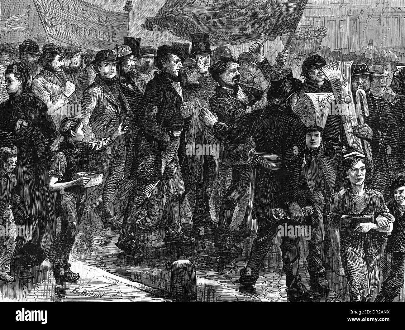 EXILED COMMUNARDS 3 Stock Photo - Alamy