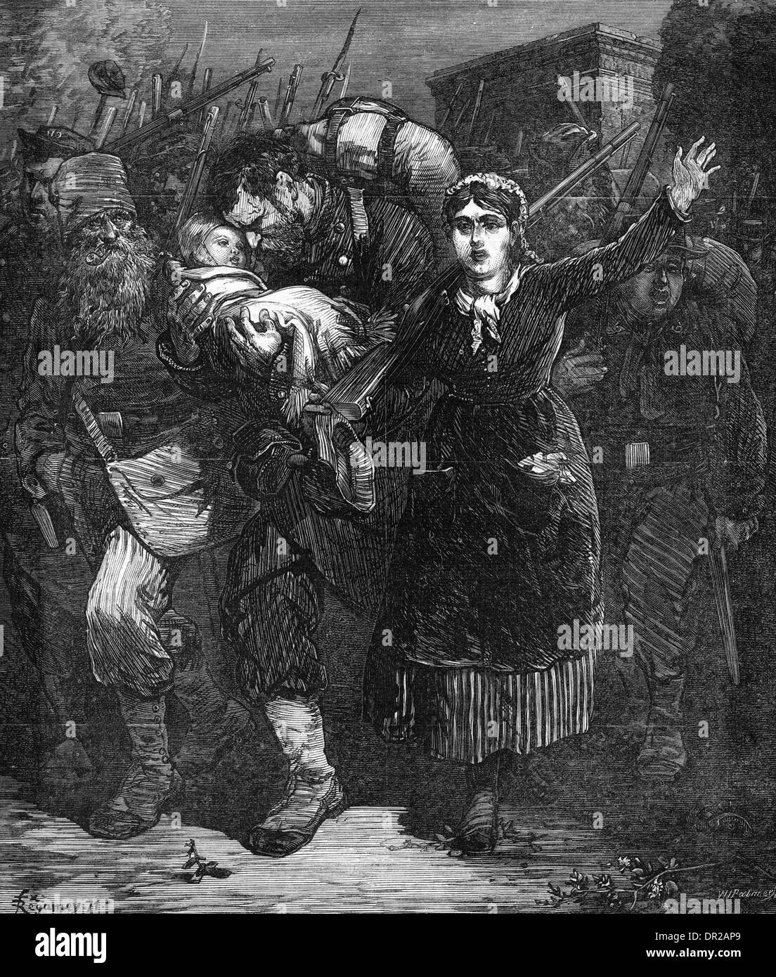 Female france Black and White Stock Photos & Images - Alamy