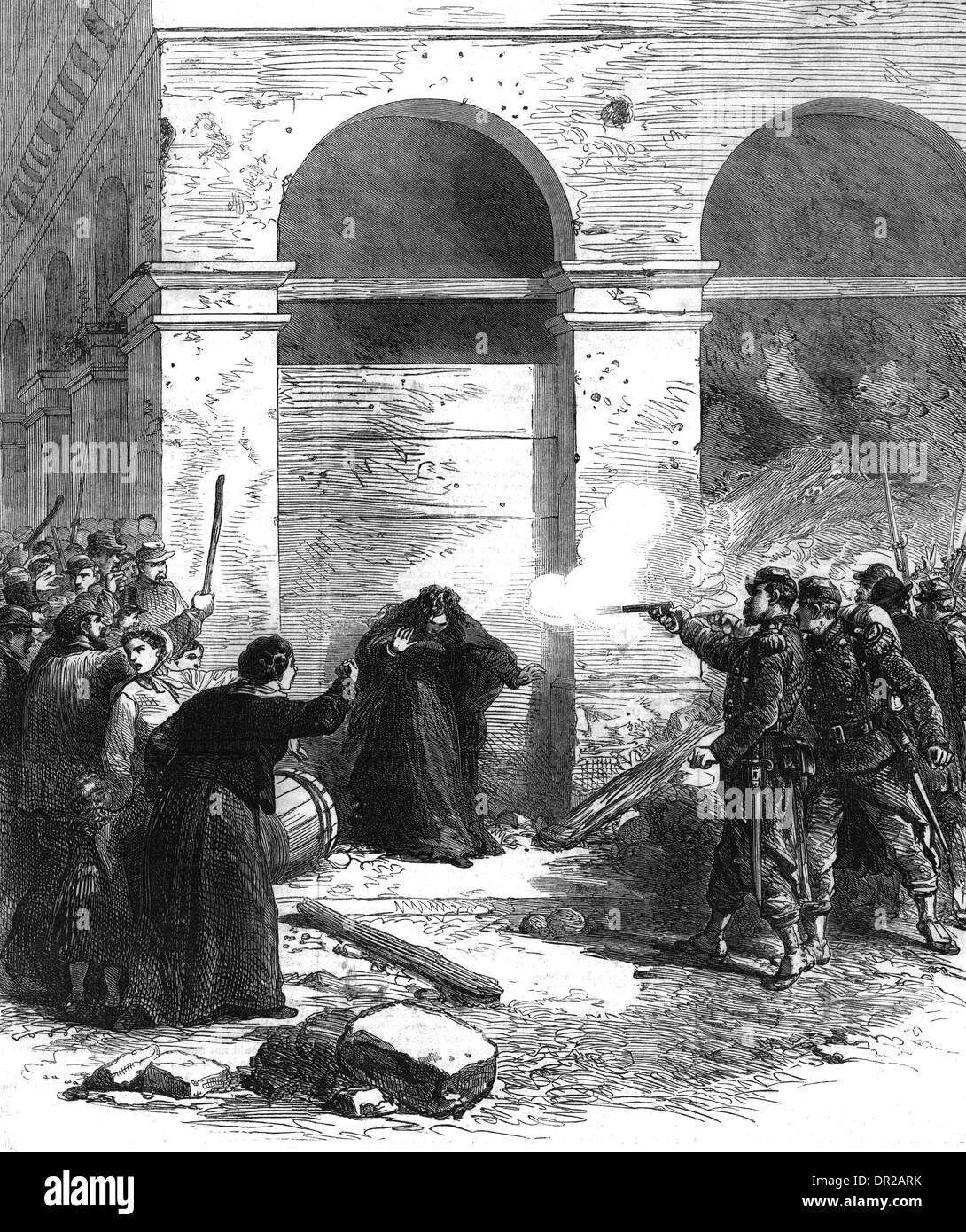 The execution of woman hi-res stock photography and images - Alamy