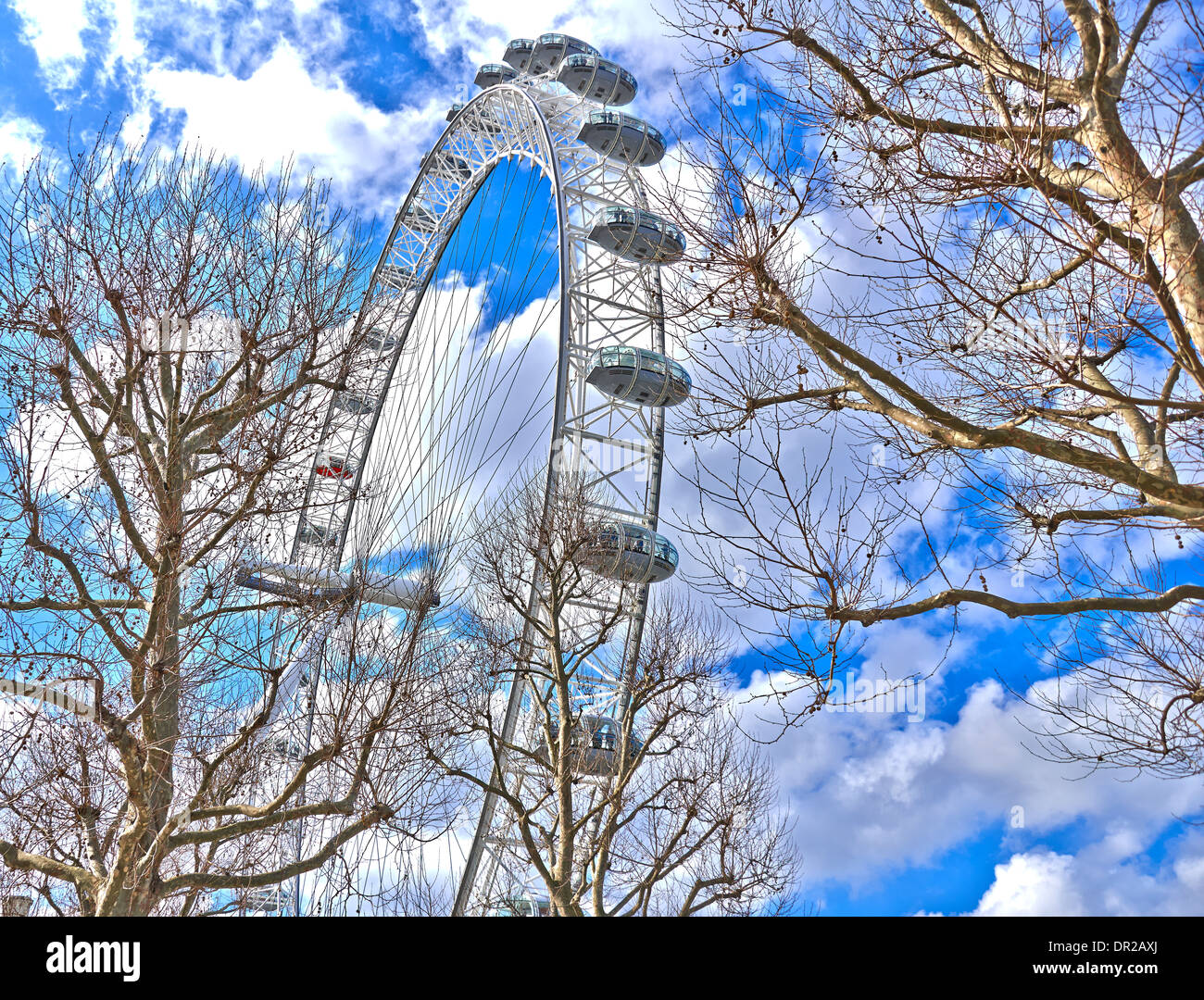 The London Eye is a giant Ferris wheel situated on the banks of the ...