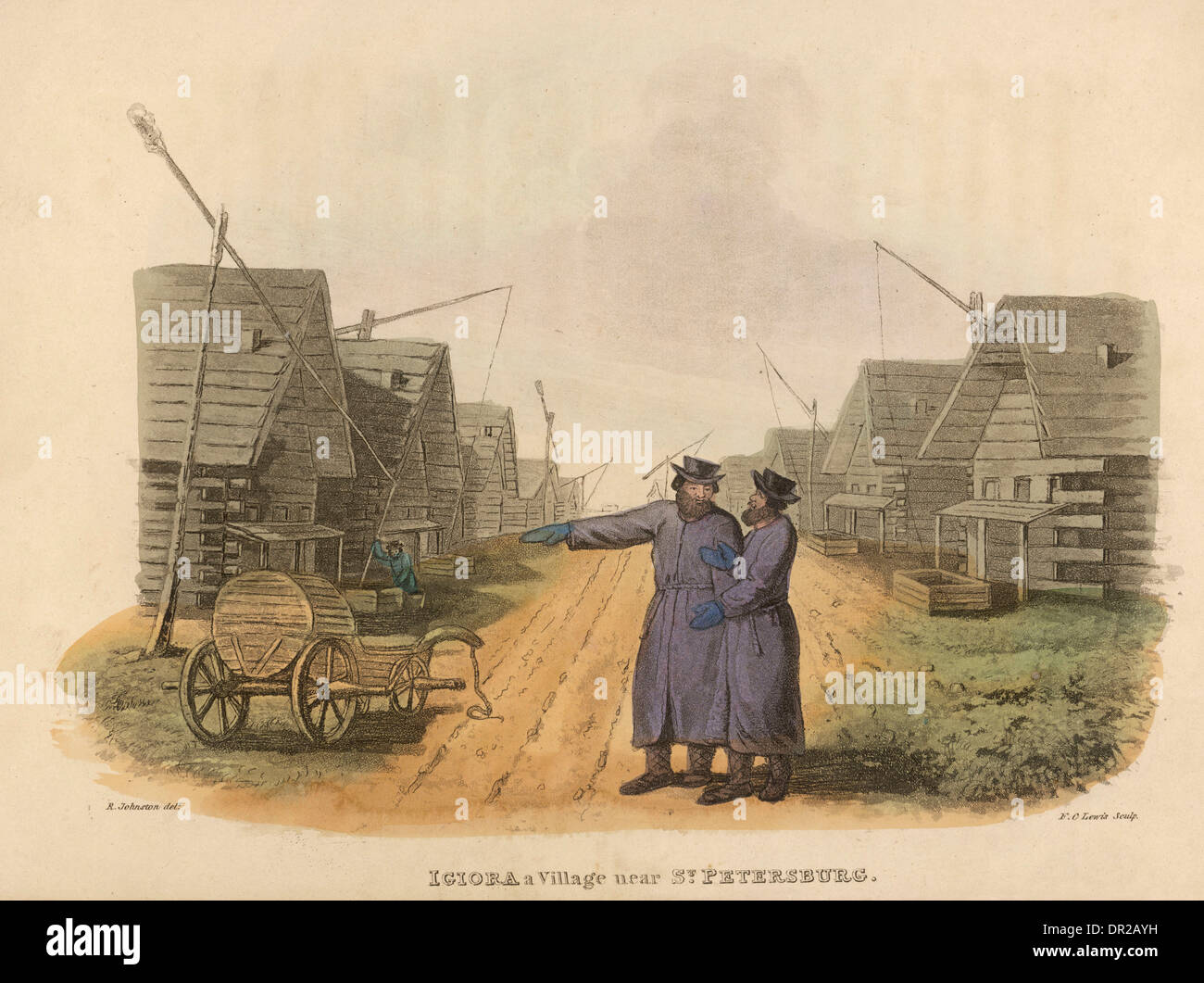 Russian village hi-res stock photography and images - Alamy