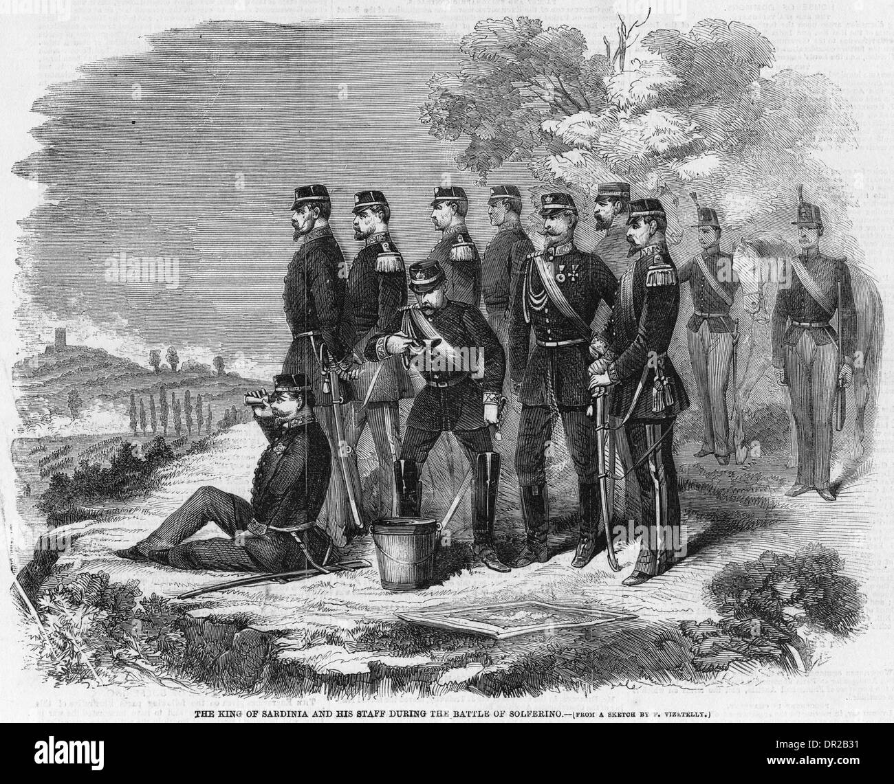 Battle of solferino Black and White Stock Photos & Images - Alamy