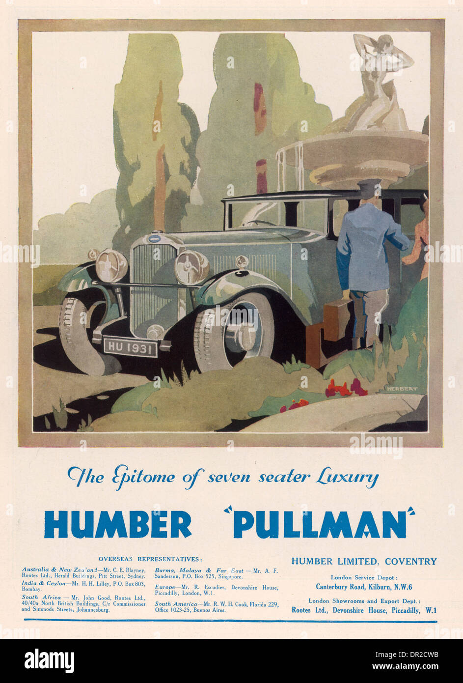 Humber pullman hi-res stock photography and images - Alamy