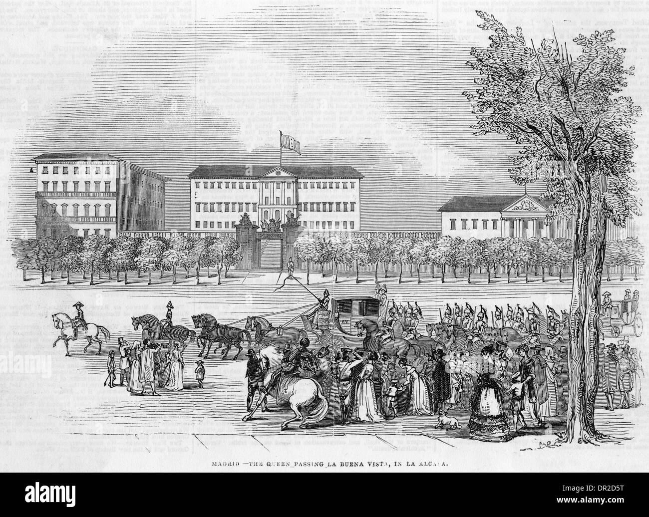 The streets of madrid Black and White Stock Photos & Images - Alamy