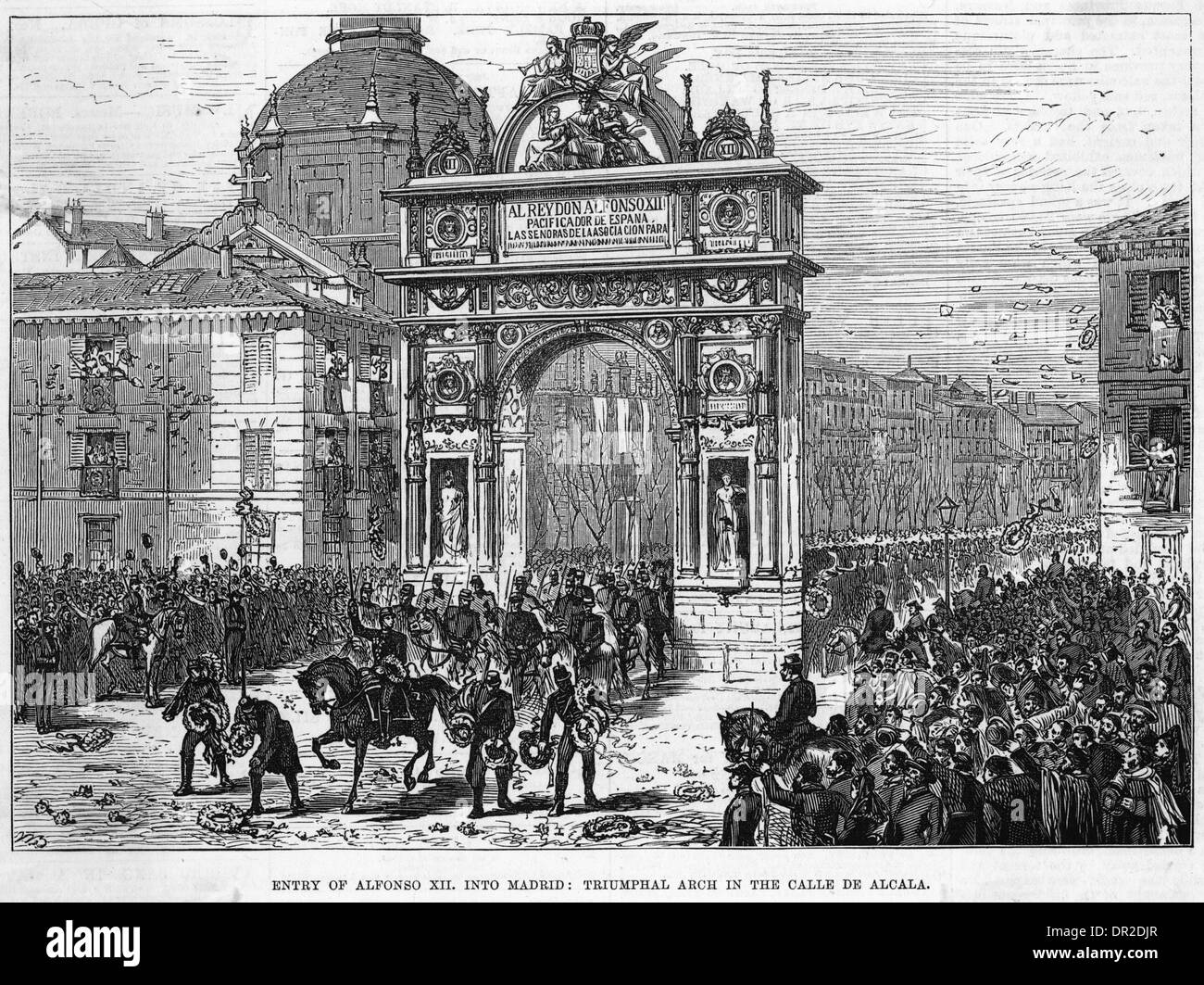 ALFONSO XII AT MADRID Stock Photo - Alamy