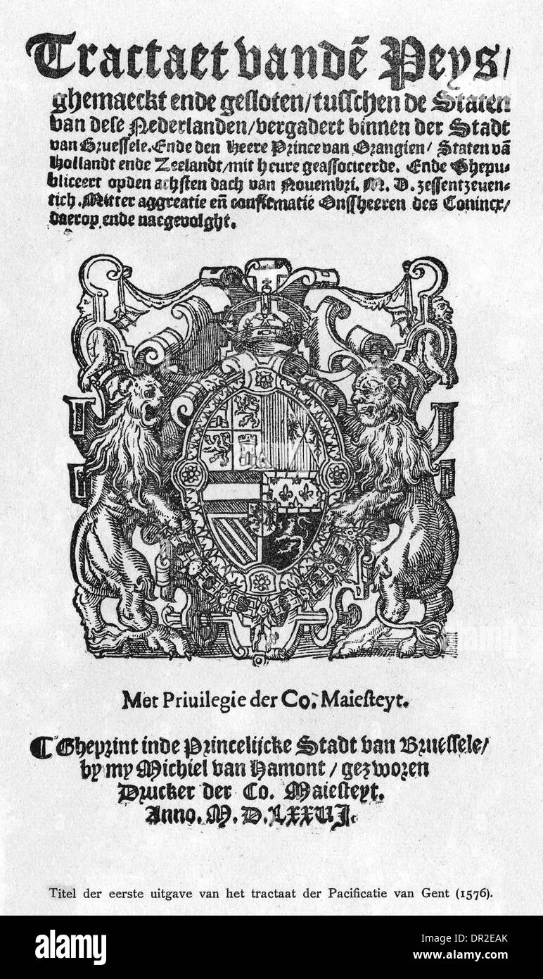 Treaty of ghent hi-res stock photography and images - Alamy