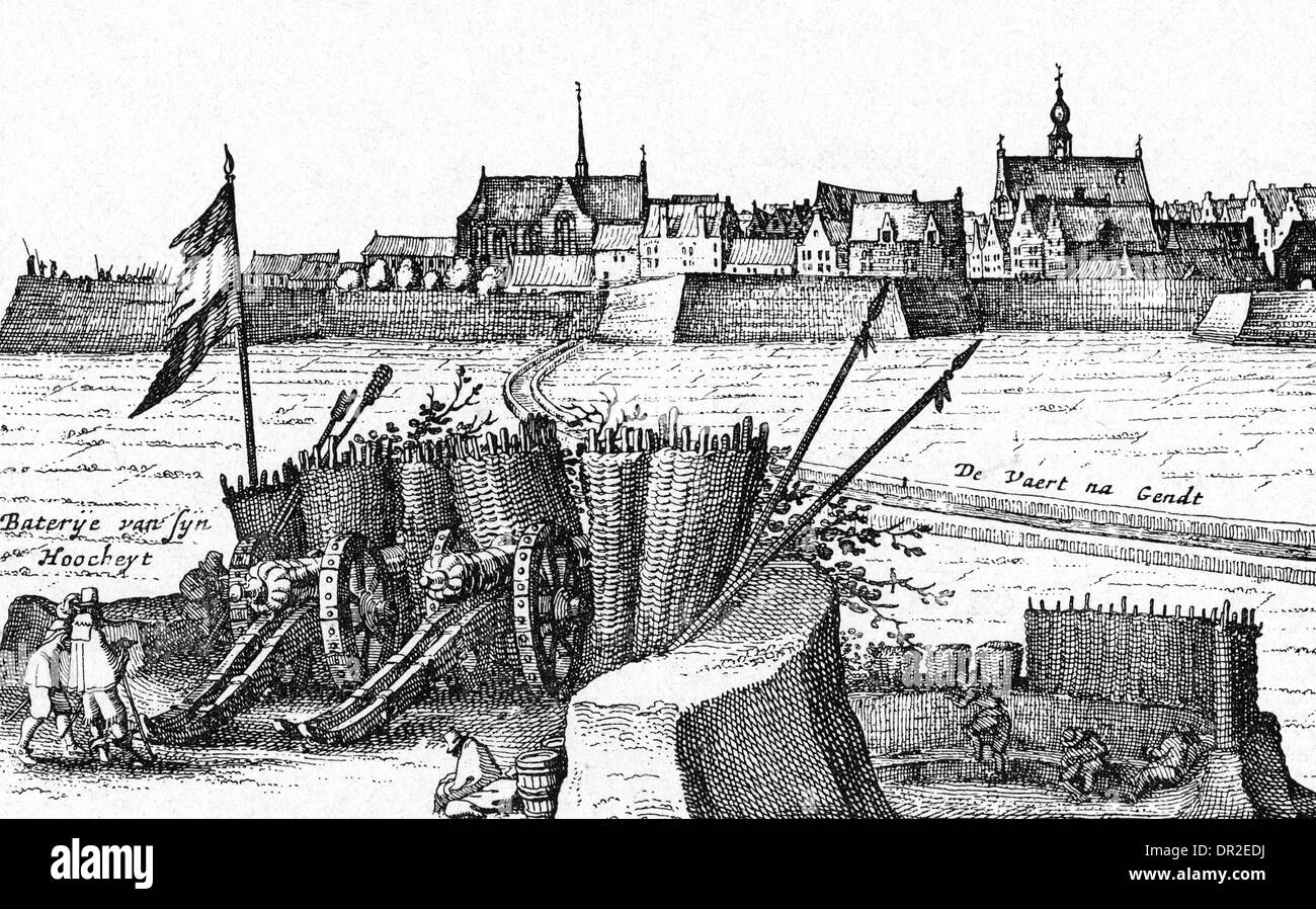 SIEGE OF HULST Stock Photo - Alamy