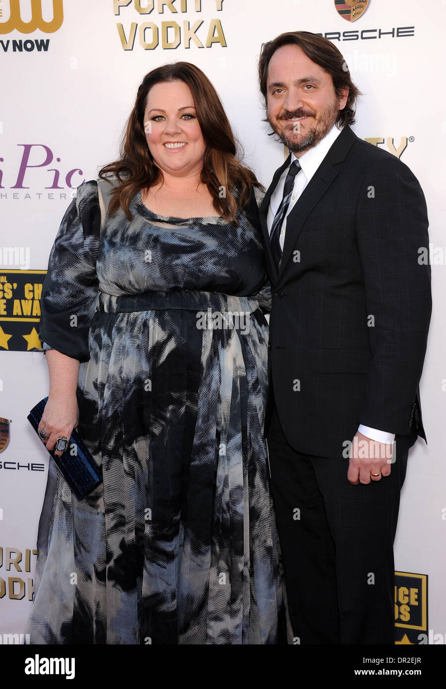 Santa Monica, California, USA. 16th Jan, 2014. Melissa McCarthy & Ben ...