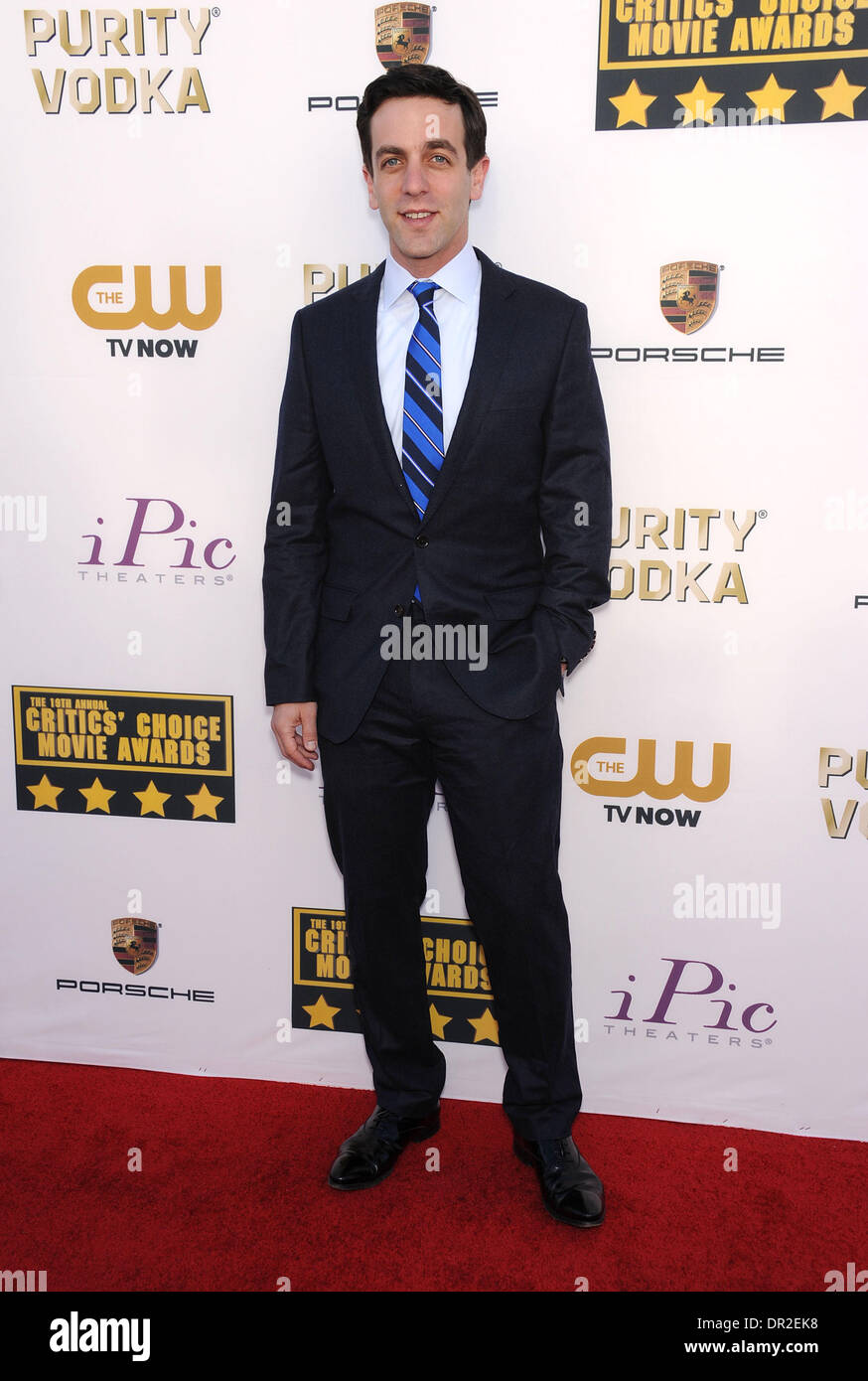 Santa Monica, California, USA. 16th Jan, 2014. BJ Novak arrives for the ...