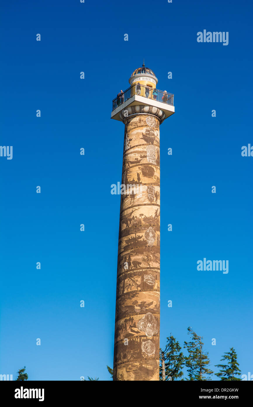 Astoria Column Tower High Resolution Stock Photography and Images - Alamy