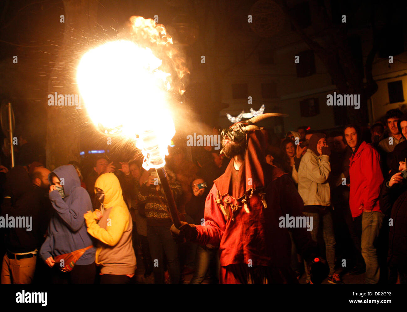 Devil surrounded hi-res stock photography and images - Alamy