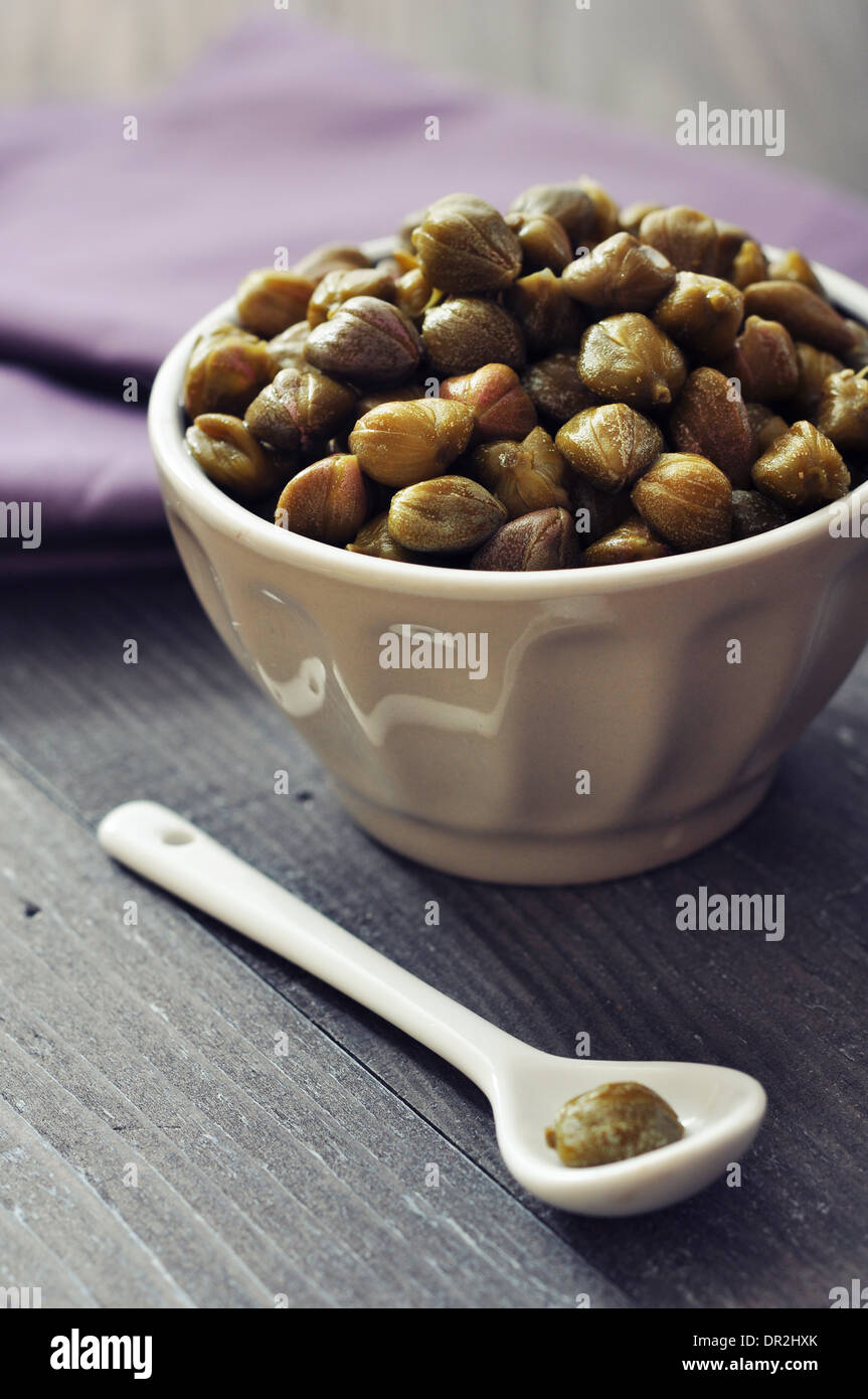 Closeup capers hi-res stock photography and images - Alamy