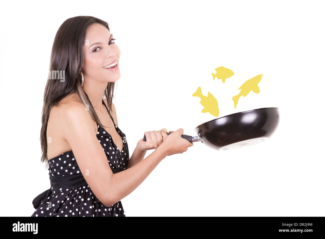 Kitchen woman cooking japanese hi-res stock photography and images - Alamy