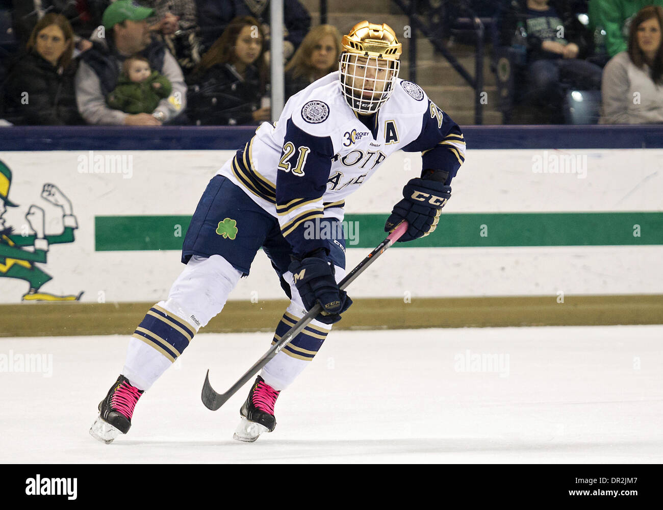 South Bend, Indiana, USA. 17th Jan, 2014. January 17, 2014: Notre Dame ...