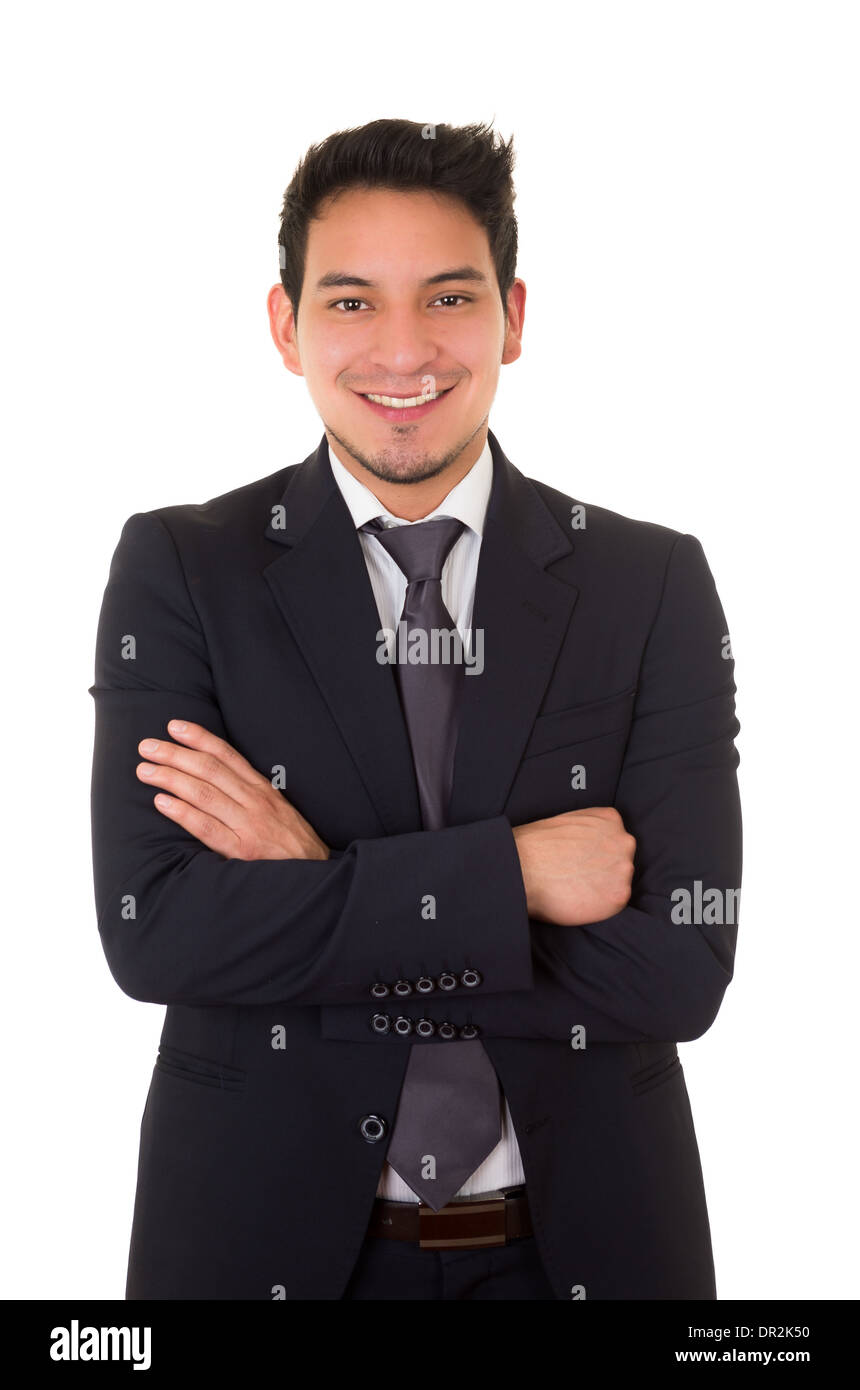 Studio relaxed young hispanic man hi-res stock photography and images ...
