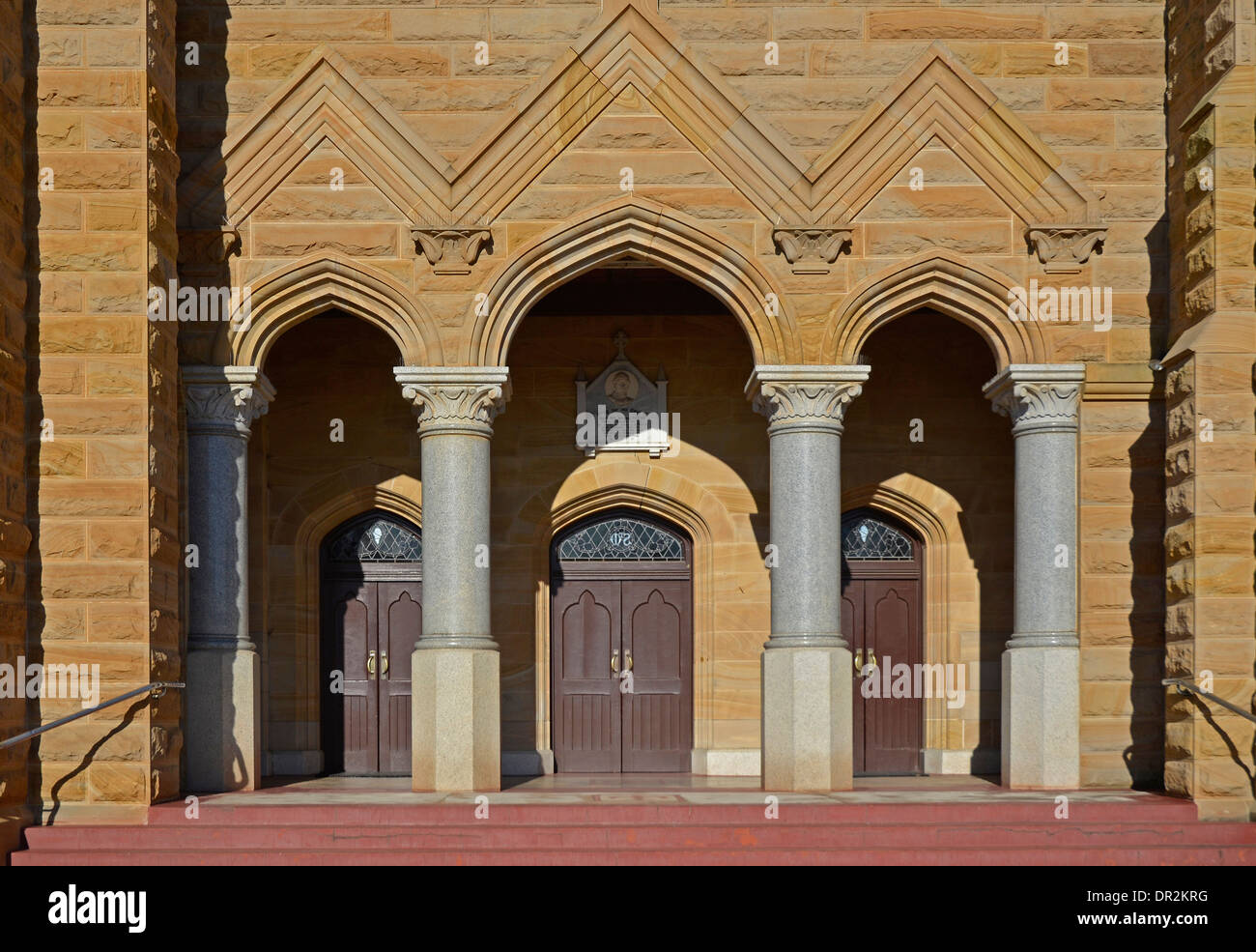 front entrance st mary's catholic church warwick queensland Stock Photo ...