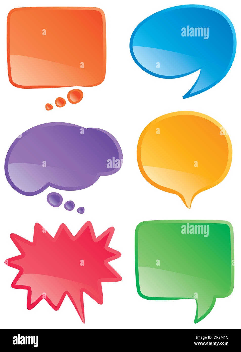 Abstract shapes in various colors hi-res stock photography and images ...