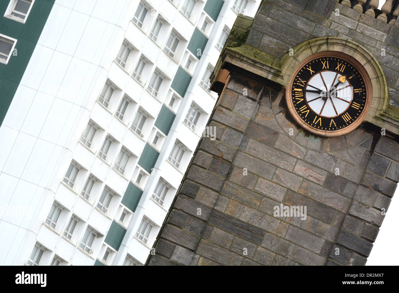 Victorian clock tower in devon hi-res stock photography and images - Alamy