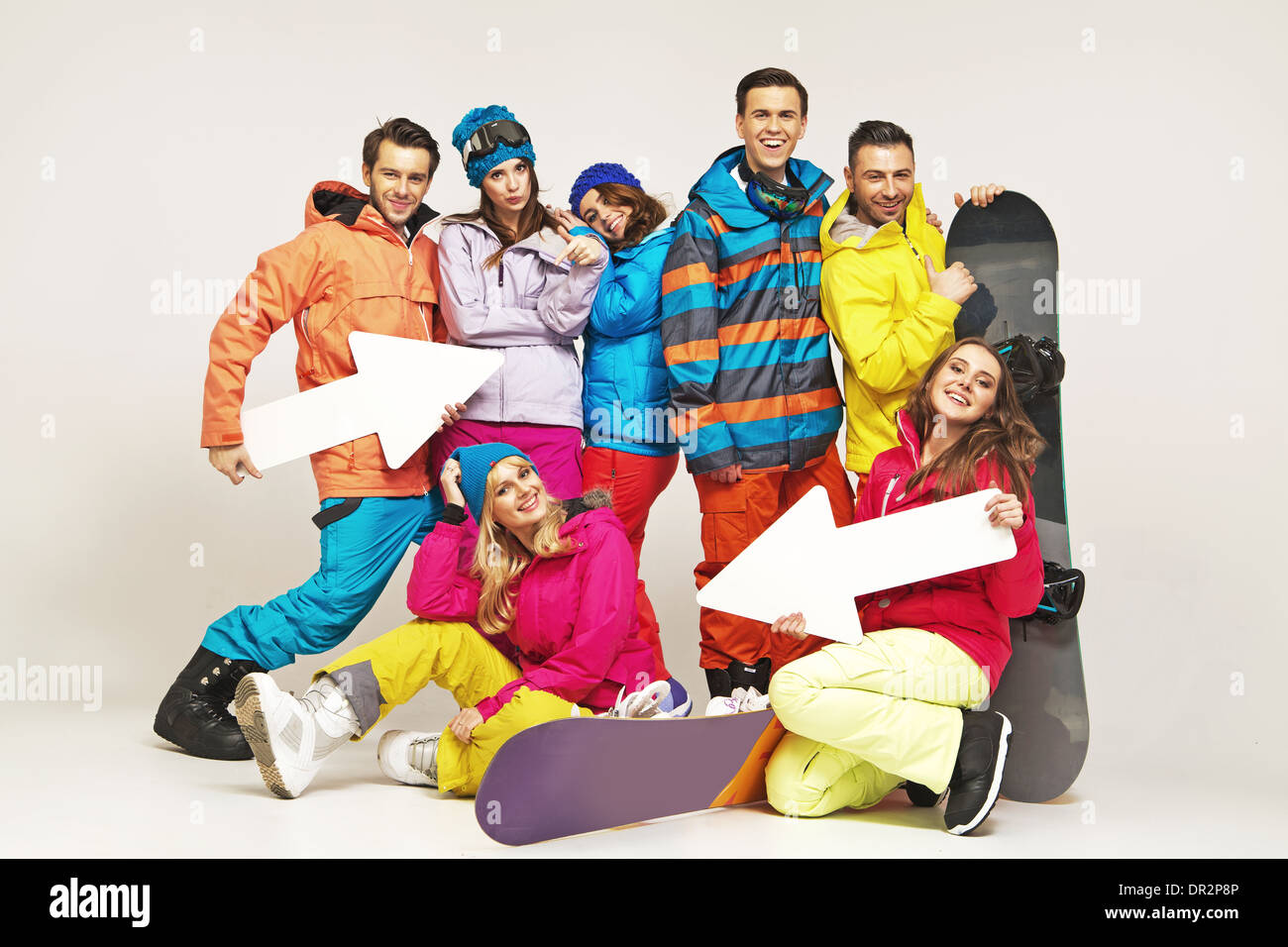 Colorful group active hi-res stock photography and images - Alamy