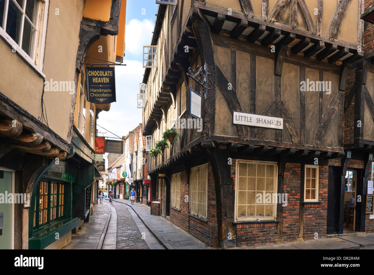 The Shambles York Yorkshire England Stock Photo - Alamy
