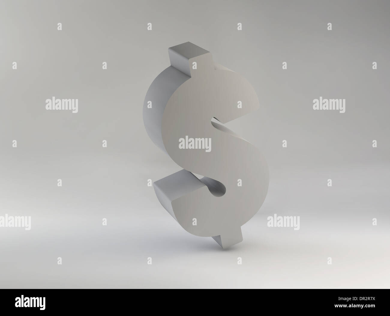 Picture presenting giant dollar sign Stock Photo - Alamy