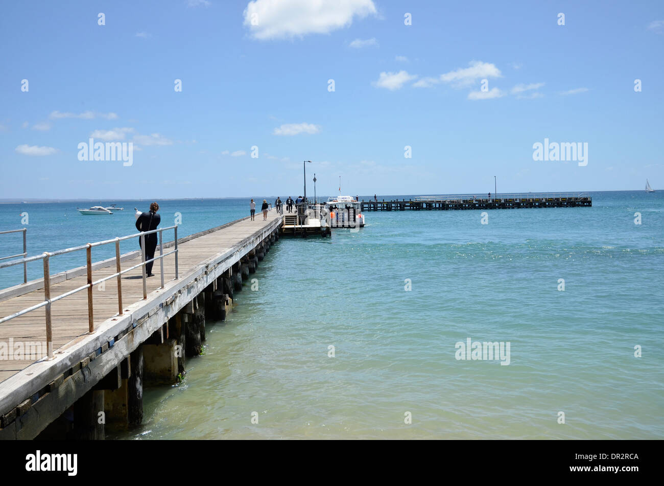 The Pier at Portsea on the Mornington Peninsula, Victoria, Australia ...