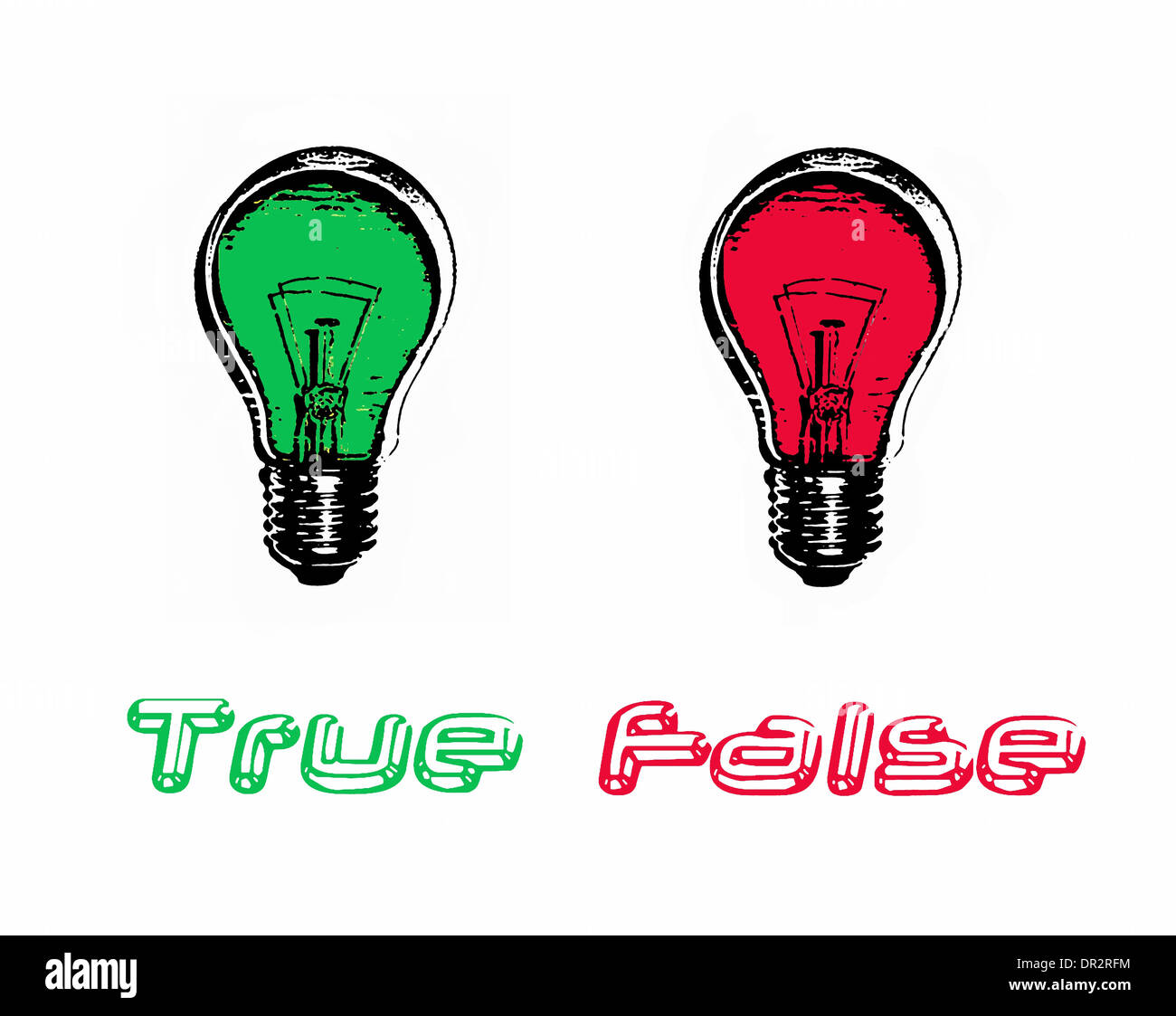 True bulbs hi-res stock photography and images - Alamy