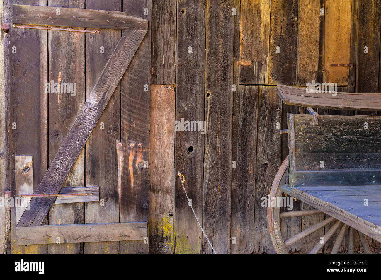 California old far west wooden textures in USA Stock Photo - Alamy