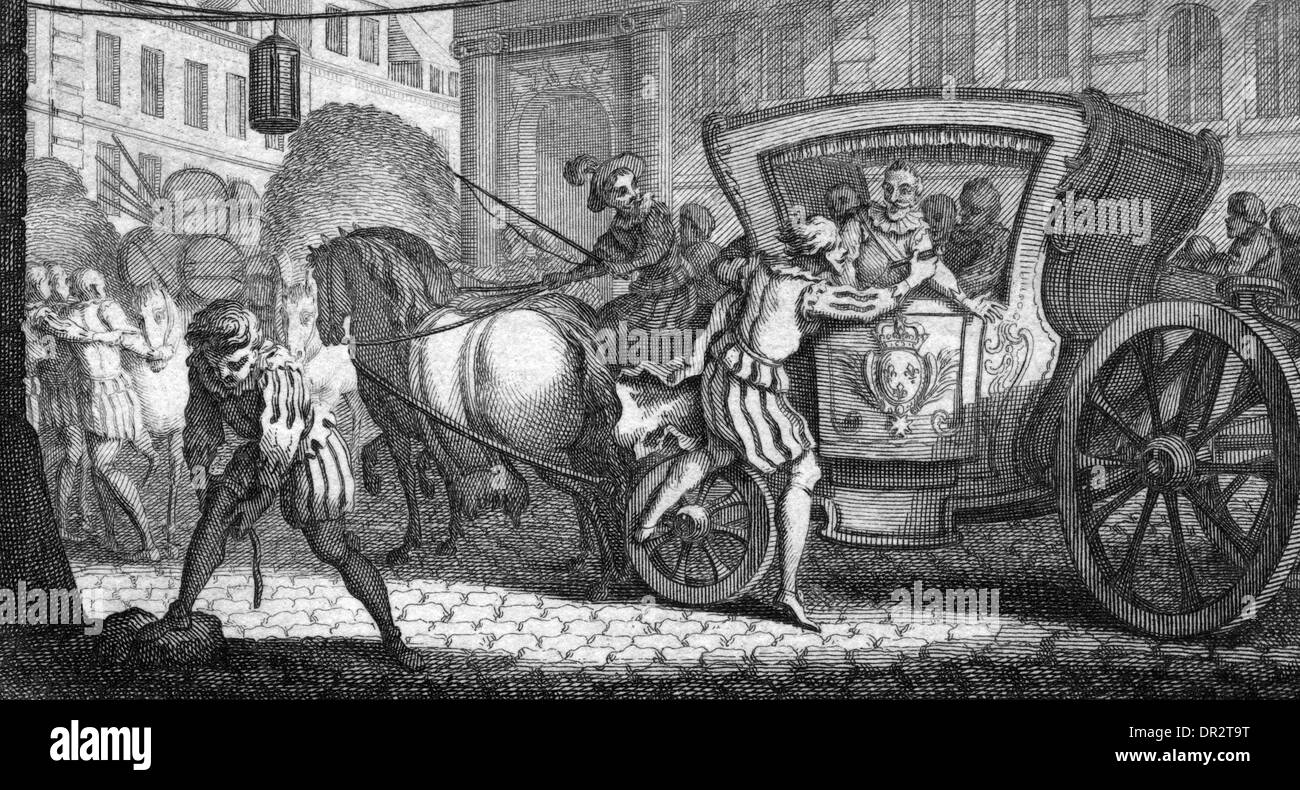 HENRI IV ASSASSINATED Stock Photo - Alamy