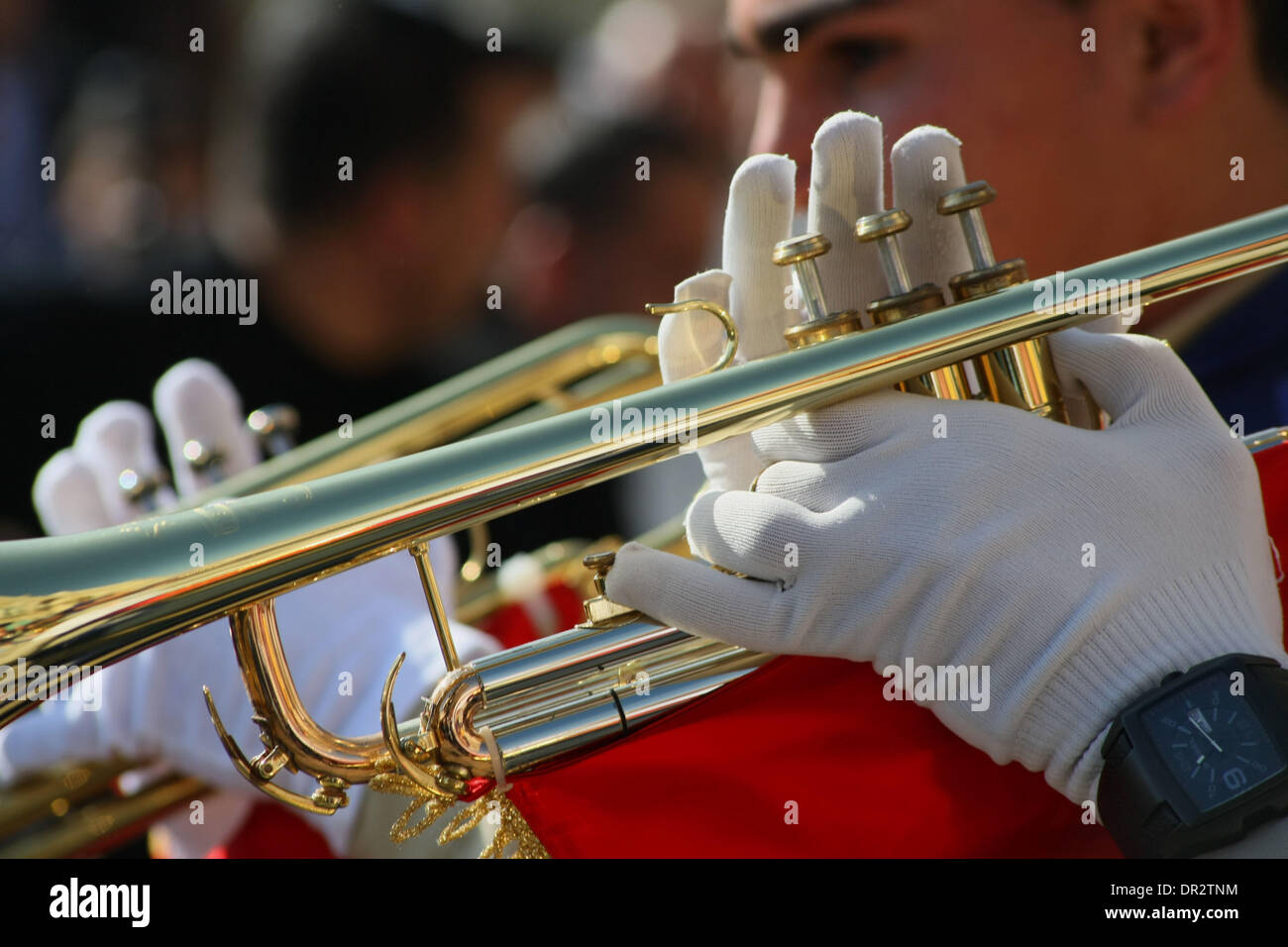 Scouts play musical instruments hi-res stock photography and images - Alamy