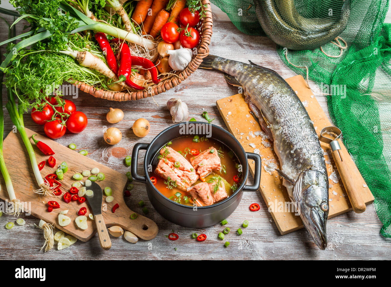 Pike eating fish hi-res stock photography and images - Alamy