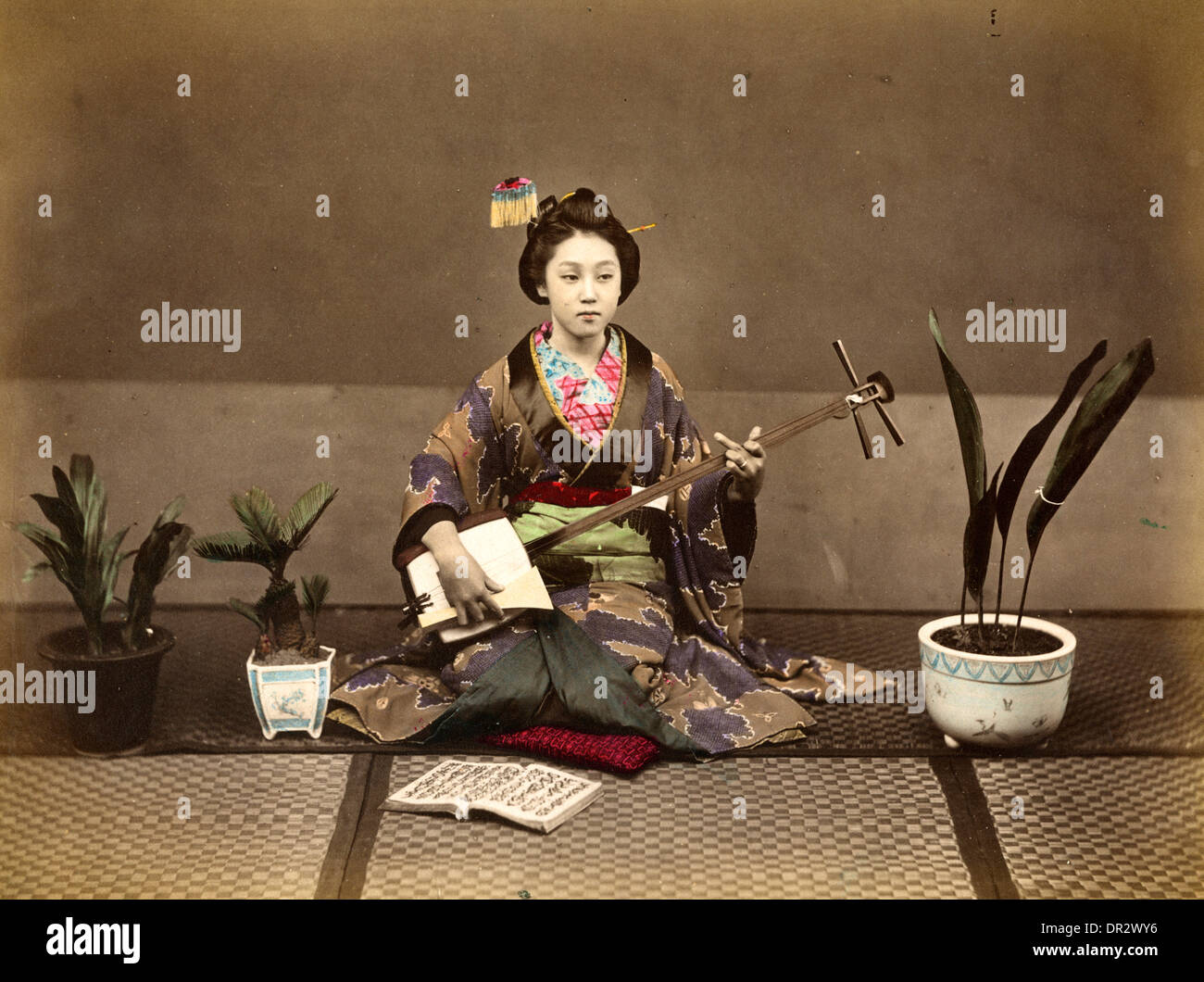 Japanese traditional lady hi-res stock photography and images - Alamy