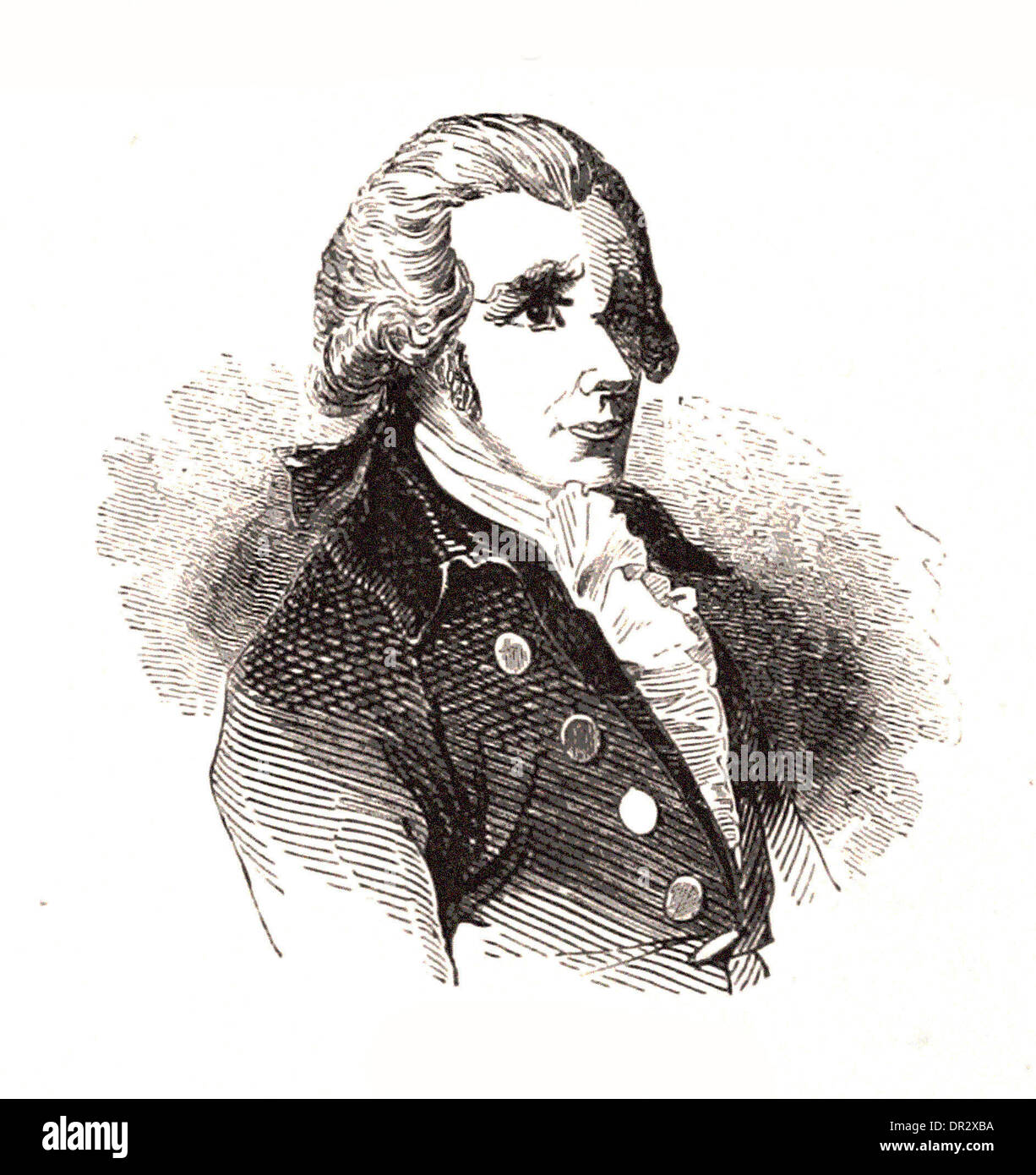 Portrait of Horne Tooke - Britsh engraving Stock Photo - Alamy