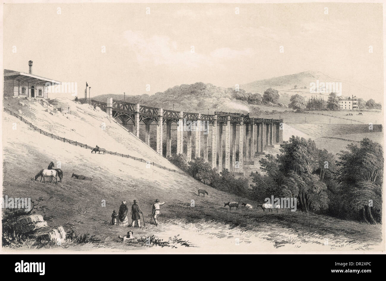 IVY BRIDGE VIADUCT Stock Photo - Alamy
