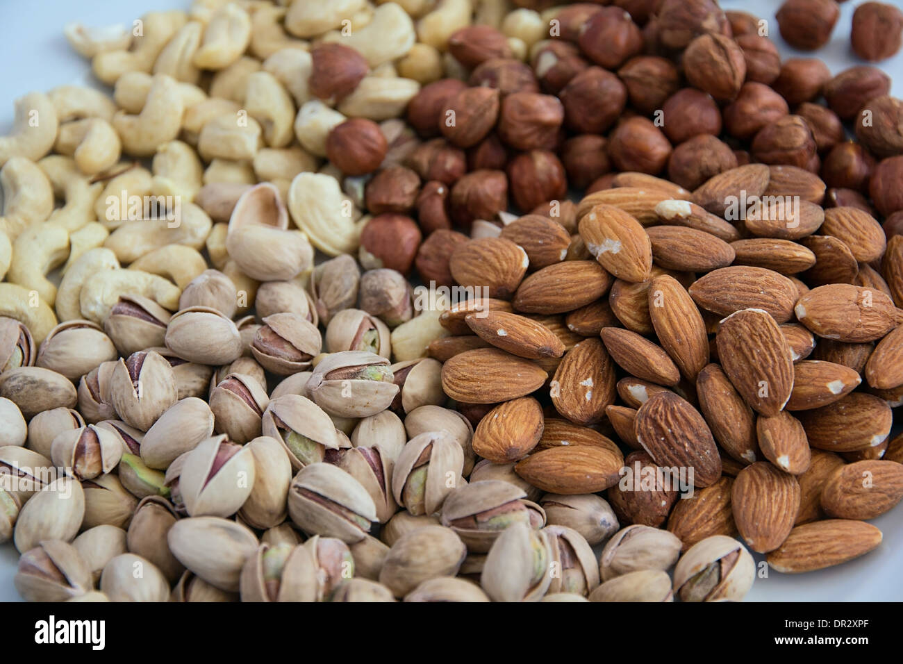 Different nuts hi-res stock photography and images - Alamy