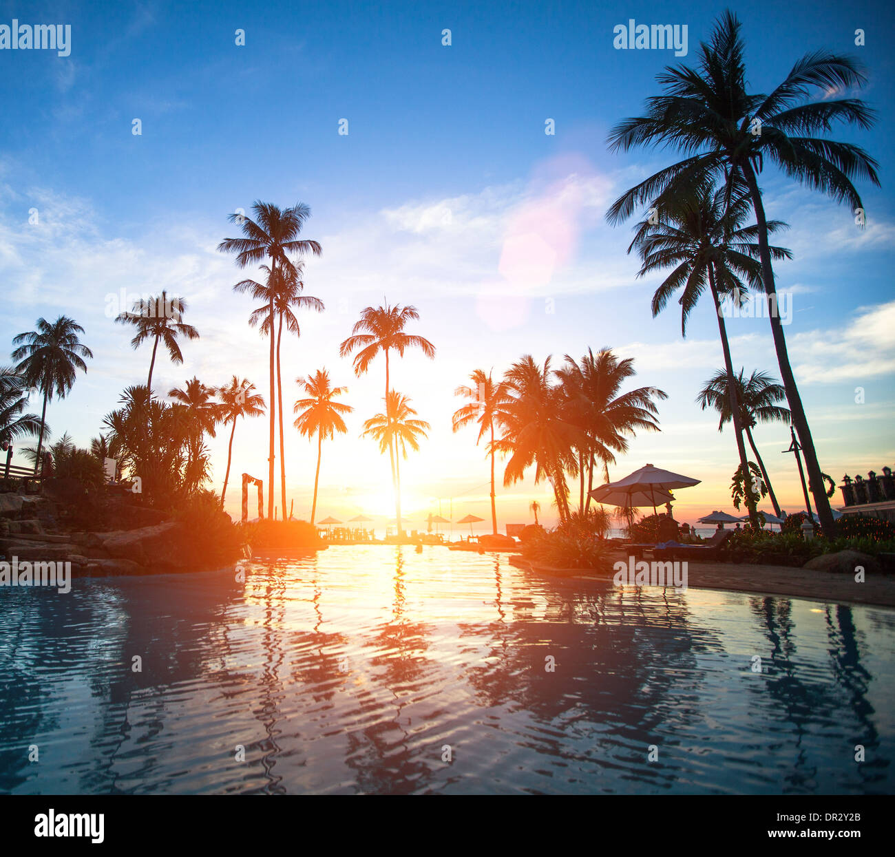 Tropic resort hi-res stock photography and images - Alamy