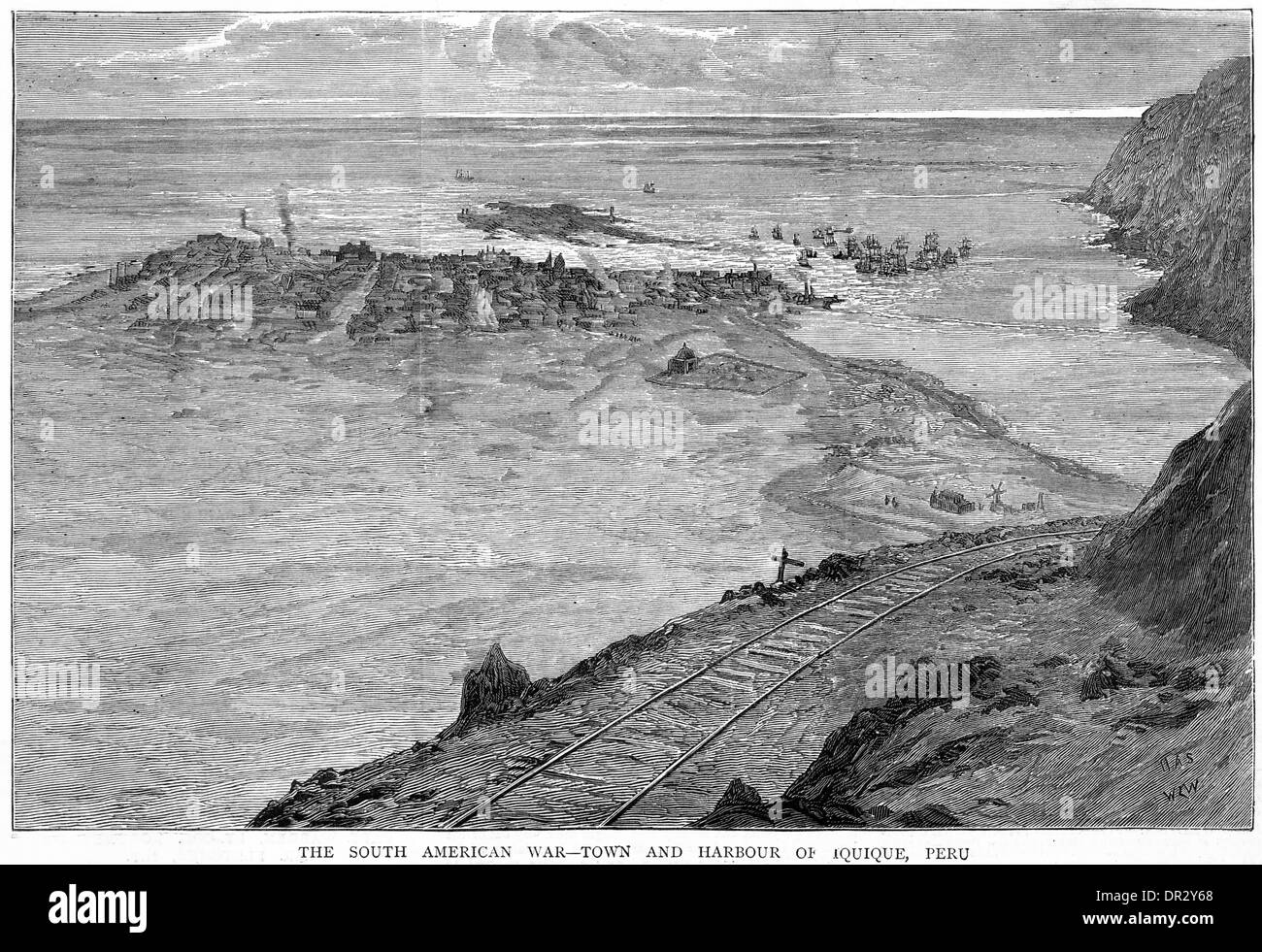 Iquique town Black and White Stock Photos & Images - Alamy