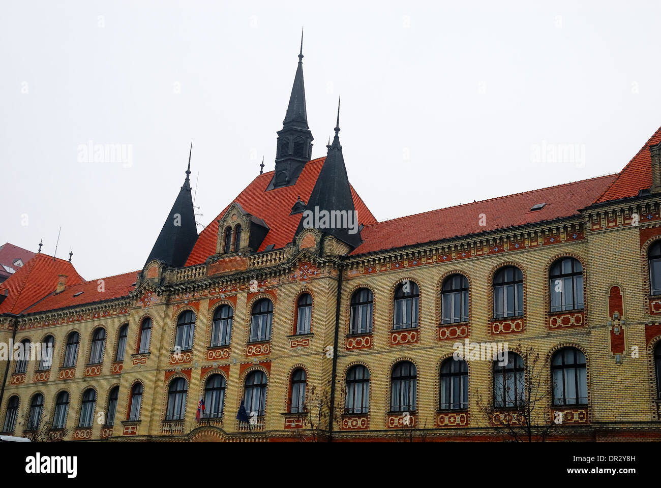 Bratislava, Slovakia. College Engineering Building of Fajnorka Stock ...