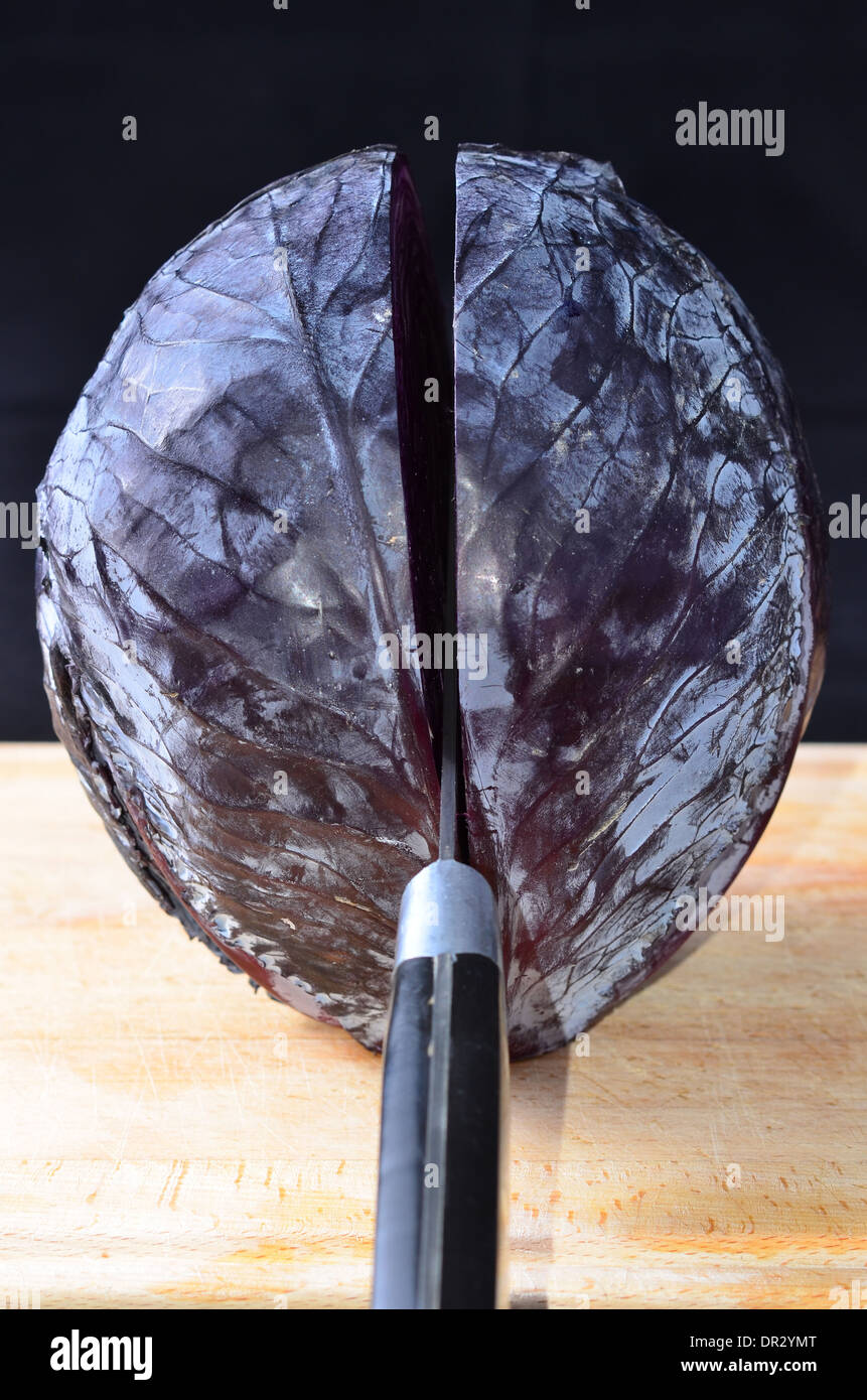 Cabbage cutting hi-res stock photography and images - Alamy