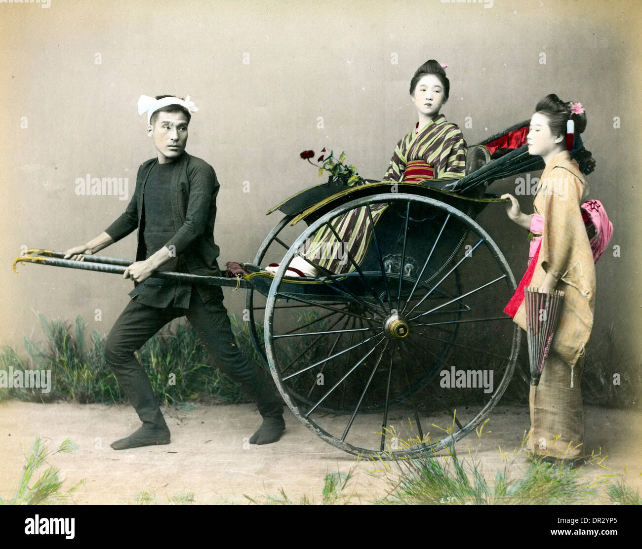 Woman rickshaw hi-res stock photography and images - Alamy