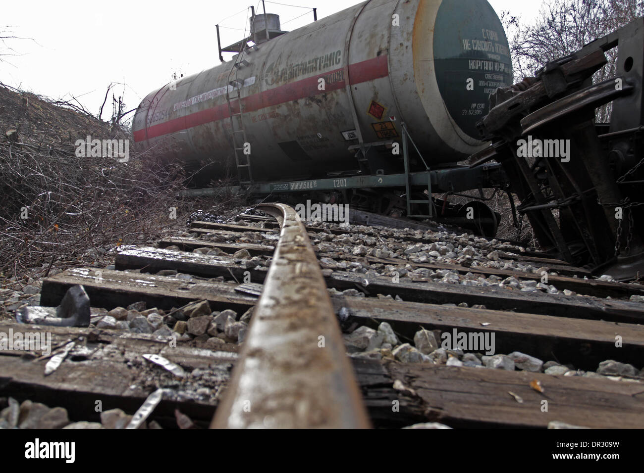 Overturned train hi-res stock photography and images - Alamy