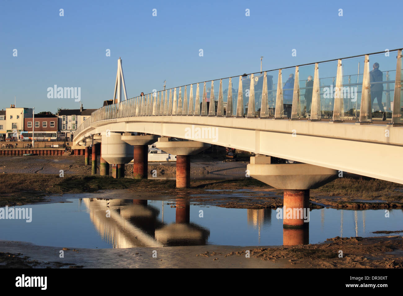 Adur ferry bridge, Shoreham, Sussex Stock Photo - Alamy